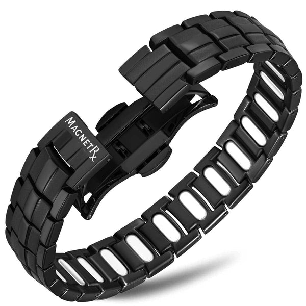 EllipseMAX Men’s Black Magnetic Bracelet - MagnetRX