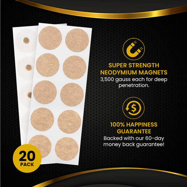 Magnetic Spot Therapy Patches 20 Pack | MagnetRX